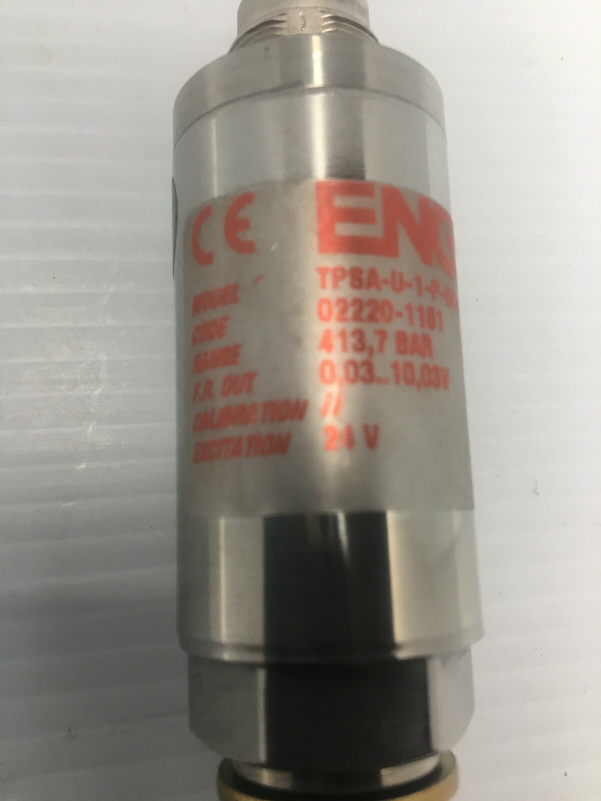 ENGEL 02220-1151 MOD # TPSA-U-1-P-B41D-T-V-XP457 / 2130X000R00 PRESSURE ...