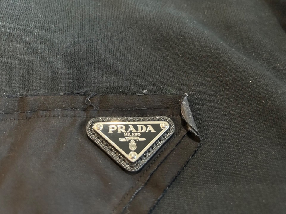 Prada x RAF simons 2021 SS cotton fleece hoodie | eBay