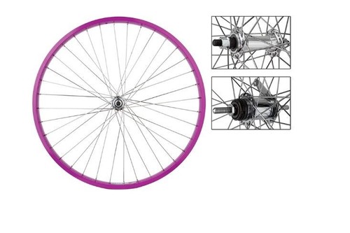 26" Purple Bicycle Wheel Set Coaster Brake Alloy Rims | eBay