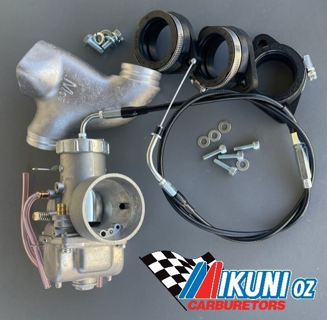 VM38 Single Mikuni Conversion Kit Yamaha XV Virago 750, Thru to 1100 ...