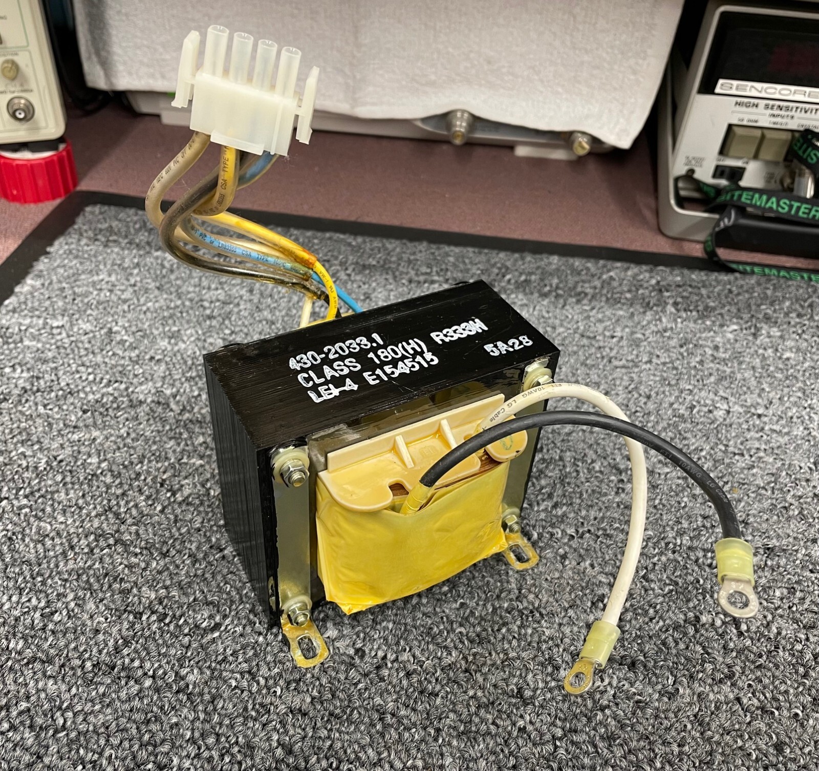 APC Transformer 430-2033.1 Class 180(H) R333H From Back-UPS Pro 1100 ...