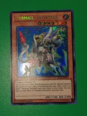 Yu-Gi-Oh! TCG Mermail Abyssteus Battles of Legend: Light's Revenge BLLR ...