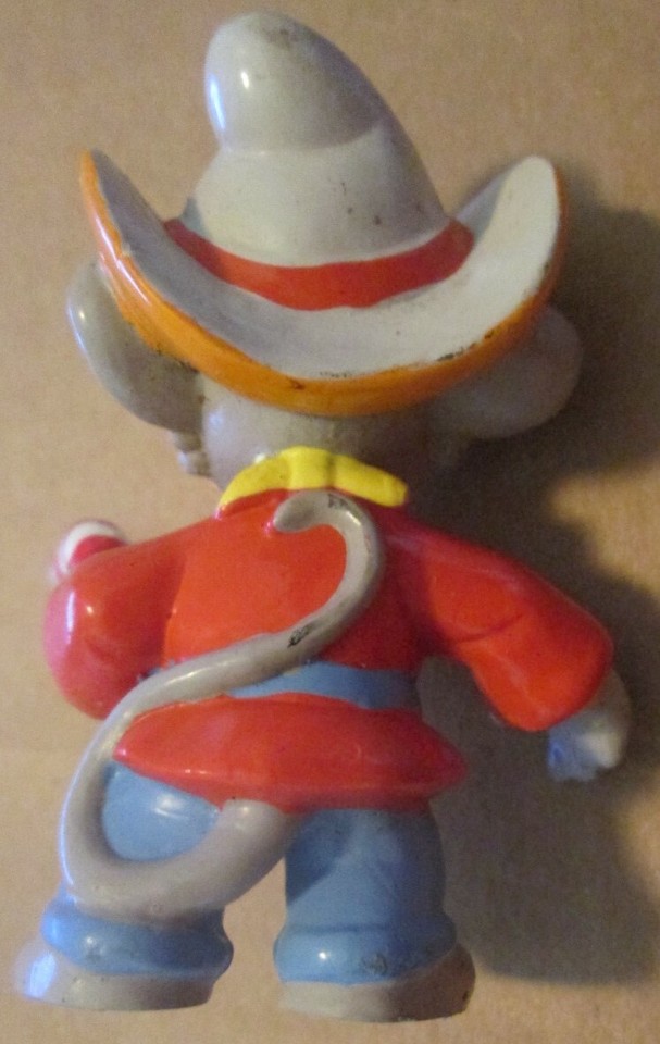 American Tale Fievel Goes West FIEVEL Cowboy PVC Figure 2.5" 1991 ...