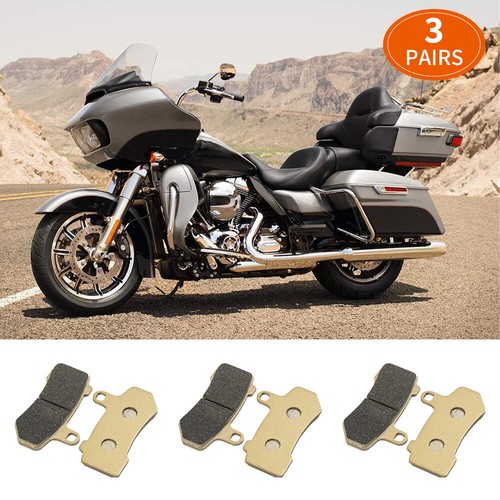 Front & Rear Brake Pads for Harley Touring 2010-2013 FLHTK Electra ...