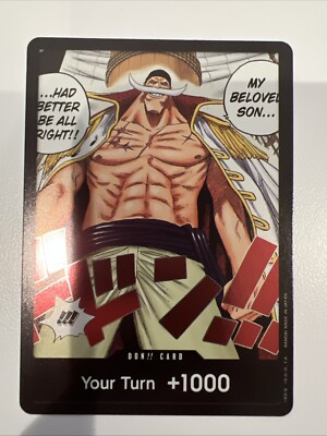 Don!! Card OP08 Alt Art Two Legends One Piece English US seller | eBay