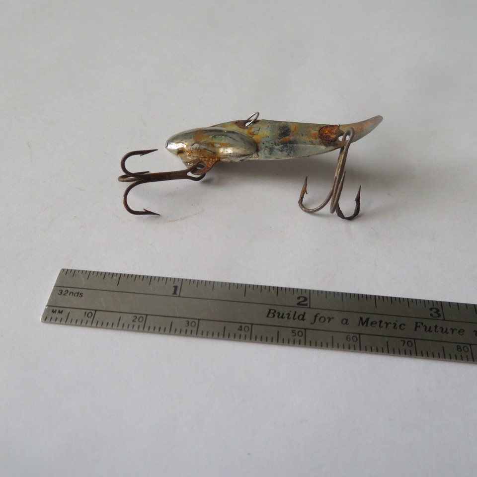 FISHING LURE BUDDY BANKS 1½" SILVER BUDDY SONAR CHROME | eBay