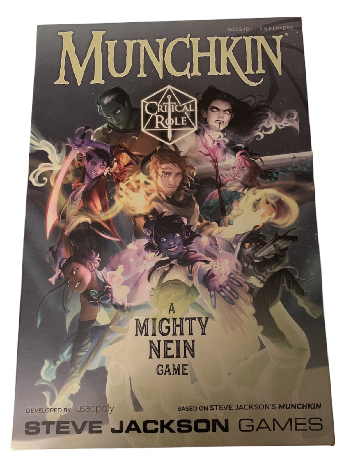 Steve Jackson Games Munchkin Critical Role A Mighty Nein Game LKN | eBay