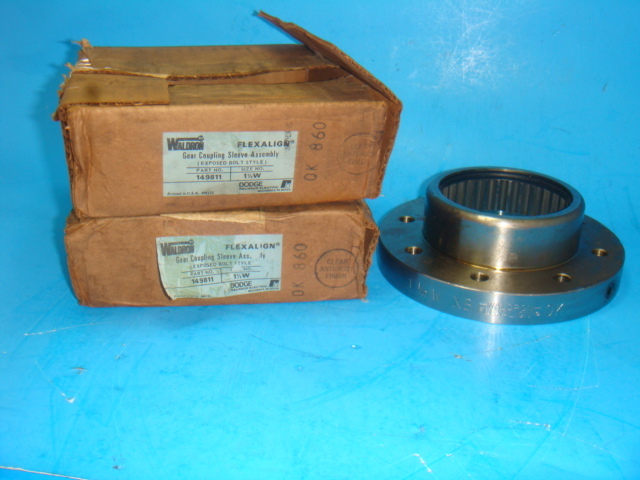 1 DODGE 149811 WALDRON FLEXALIGN COUPLING GEAR 149811 1 1/2W for sale ...