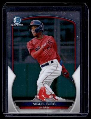 2023 Bowman Chrome Prospects Miguel Bleis Boston Red Sox #BCP-106 | eBay