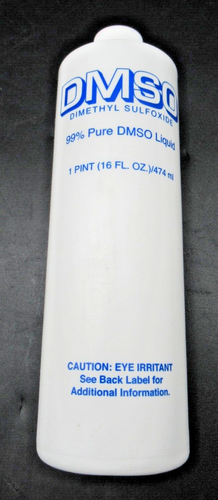 DMSO Diméthyl Sulfoxide Pure DMSO Liquide 1 Pinte Bouteille Tout Neuf ...