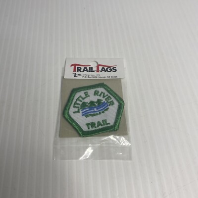 Trail Tags 1.5” Embroidered Hexagon Patch Great Smoky Mntns Little ...
