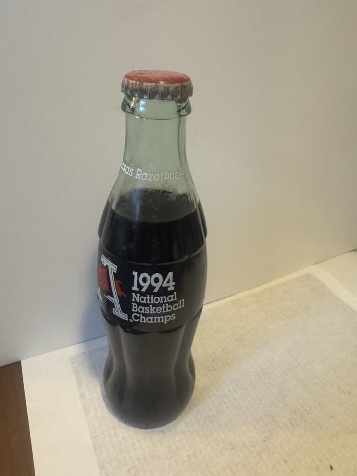 1994 Arkansas Razorback National Basketball Champs Commemorative Coke ...