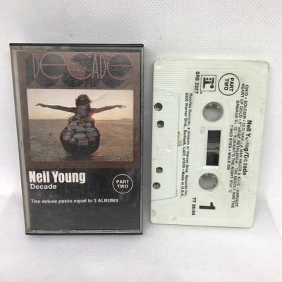 Neil Young, Decade Part Two Cassette Warner Brothers TESTED | eBay