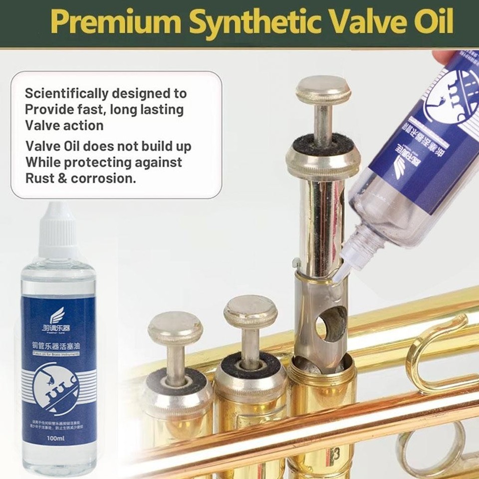 100ml Trumpet Valve Oil French Horn Lubricating Oil Instrument Musical ...