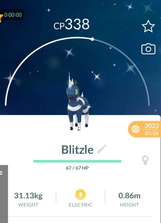 Shiny Blitzle