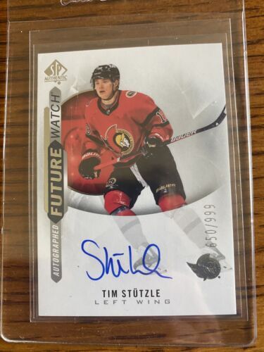 Upper Deck 2020-2021 SP Authentic Future Watch Auto Tim Stutzle /999 | eBay