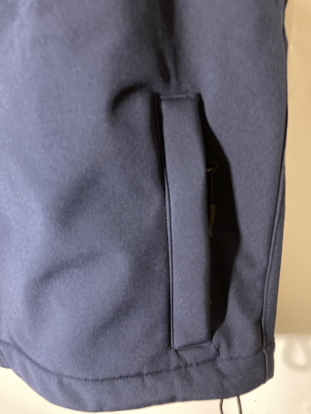 SOLO Golf Women XS Core 1.3 Hooded Vest-Soft Shell-Back Pocket-Navy-USA ...