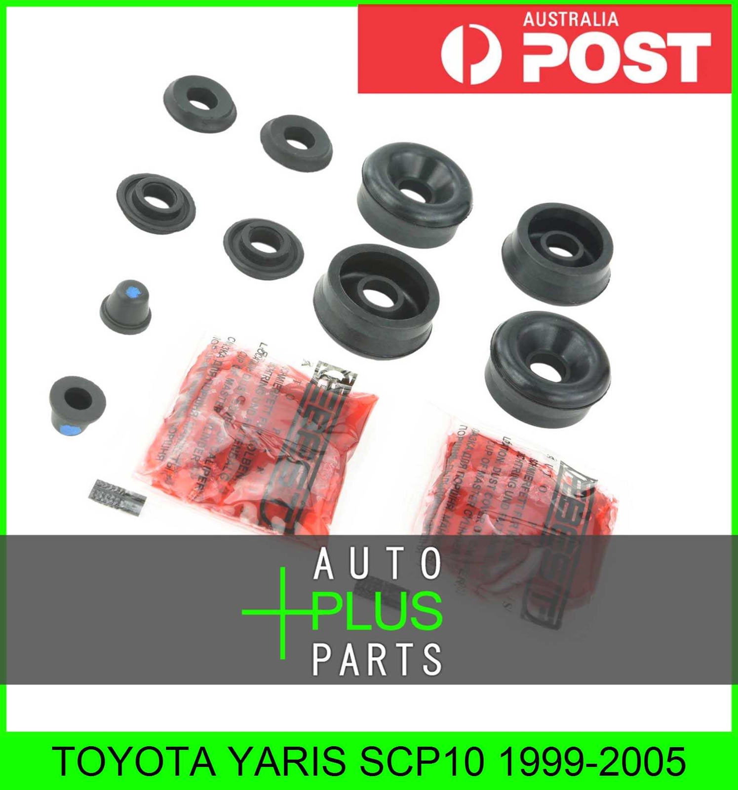 Fits TOYOTA YARIS SCP10 - (Rear) Brake Caliper Cylinder Piston Seal ...