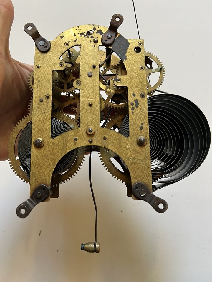 Vtg Wall Clock Sam Heung Co. Inchon Korea 370 Mechanical Movement | eBay