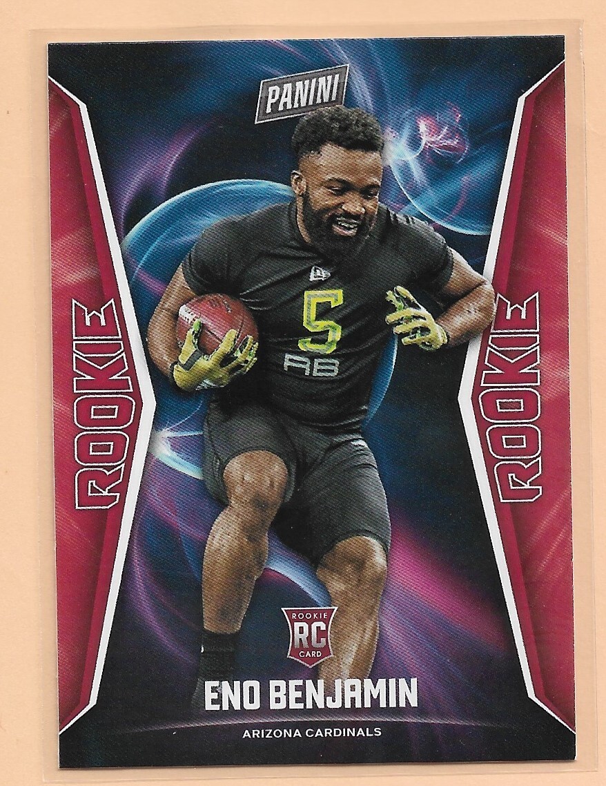 2020 Panini Player of the Day - Rookie #78 Eno Benjamin (RC) Cardinals ...