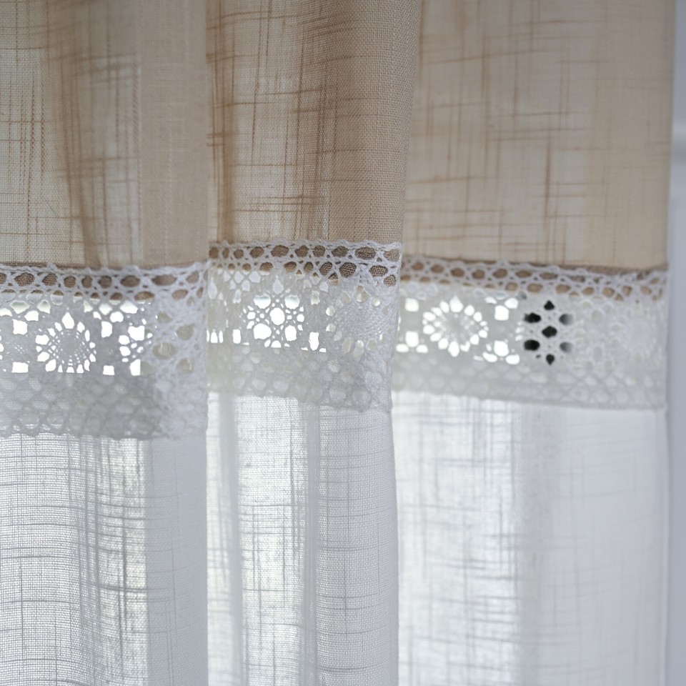 FLORA 1x145x250 Vorhänge Gardinen Vintage Landhaus Shabby Vintage ...