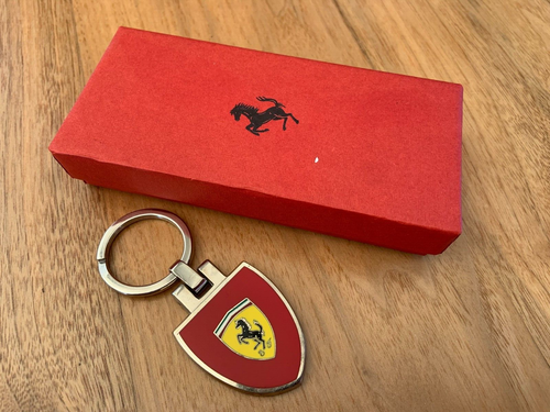 Ferrari key ring metal, scudetto | eBay