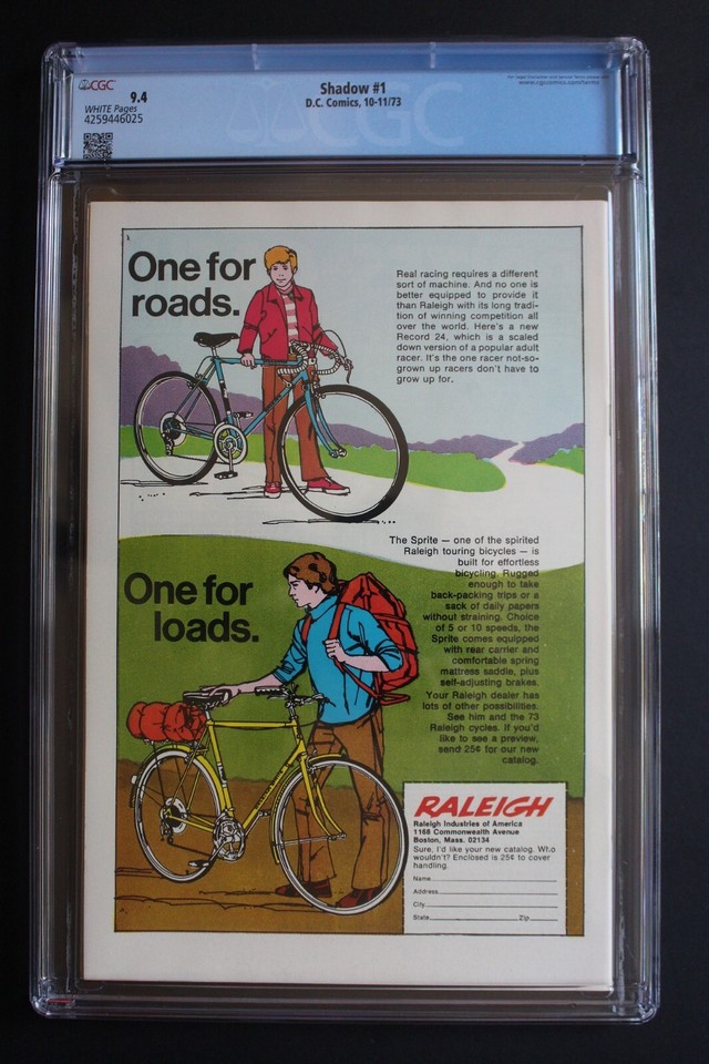 SHADOW #1 1st Lamont Cranston Margo Lane in DC Comics 1973 MIKE KALUTA ...