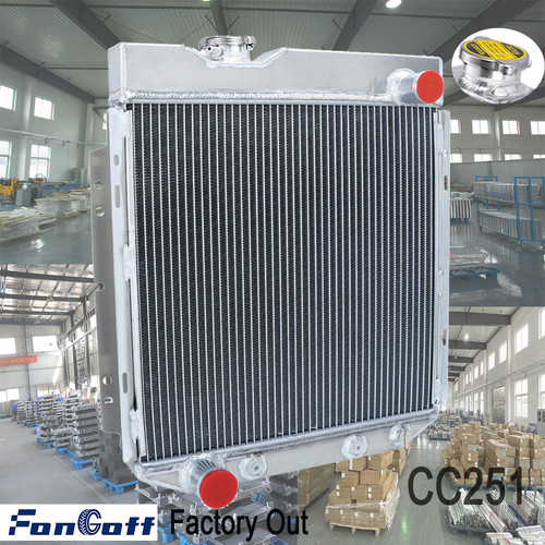 Fits 1960-1966 Ford Mustang Falcon Ranchero Comet V8 Aluminum 3 Row ...