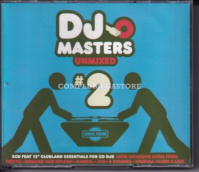 DJ MASTERS #2 UNMIXED - 3CD ROYAL GIGOLOS IAN VAN DAHL TIESTO C&C MUSIC ...