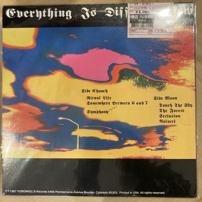 Now (Us Prog)/Everything Is Different Now YOR287 Used LP | eBay