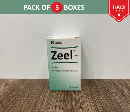 Zeel T Homeopathic Solution Joint Stiffness 50 tablets Pack of 1/3/5/10 ...