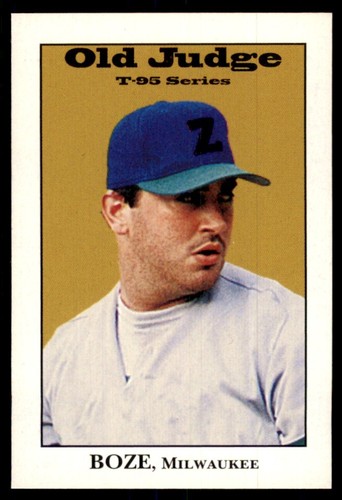1995 Signature Rookies Old Judge T-95 Series Marshall Boze Baseball ...