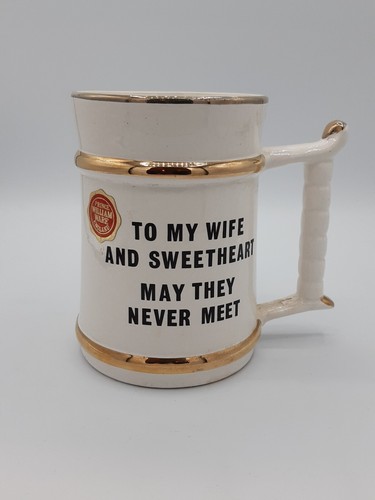 Prince William Ware Tankard- Warranted 22 Carat Gold Rim | eBay UK