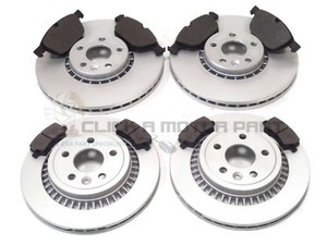 VOLVO XC60 2008-2015 FRONT & REAR BRAKE DISCS AND PADS SET (READ ...