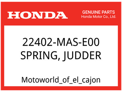 Honda OEM Part 22402-MAS-E00 SPRING, JUDDER | eBay