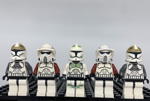 LEGO Star Wars Clone Trooper Minifigure Lot ARF Trooper Sand Green Read ...