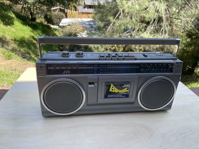 JVC RC-373JW biphonic boombox ghetto blaster radio tested Lightly Used ...
