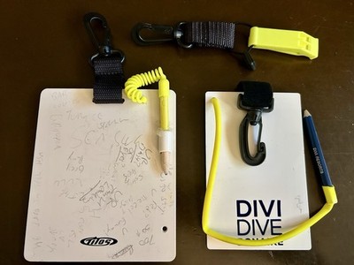 2 Used Diving Slates with Pencils | eBay