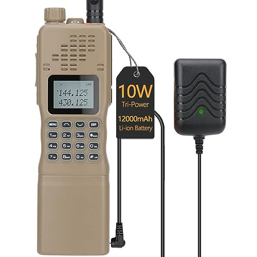 Baofeng Ar-152 10W VHF UHF Military Tactical Ham Two Way Radio Walkie ...