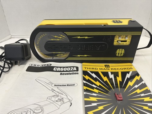 RARE Third Man Records Portable Record Player Crosley Revolution ...