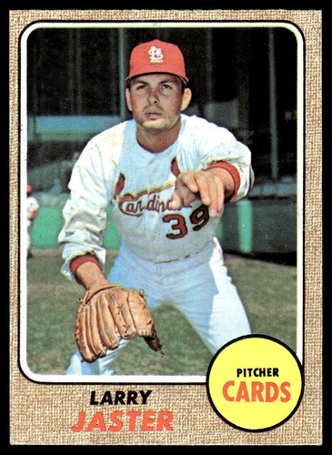 1968 Topps Larry Jaster St. Louis Cardinals #117 | eBay