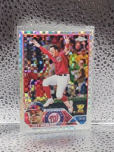 Joey Meneses 2023 Topps Chrome X-Fractor #60 Rookie | eBay
