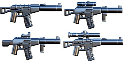 BrickArms AS Val Variants for Minifigures - Pick Style!- NEW | eBay