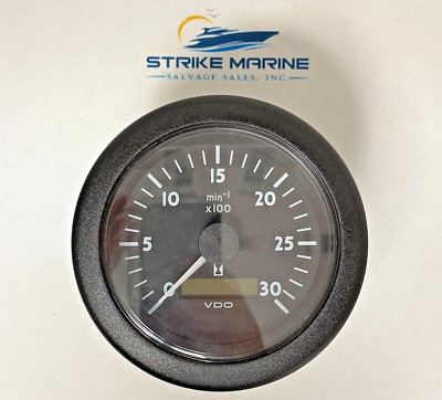 VDO N02012146, Ocean Line 3,000 RPM Tachometer | eBay