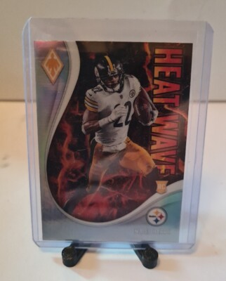 2021 Phoenix 🏈 NAJEE HARRIS Heat Wave SILVER Rookie Pittsburgh Steelers ...