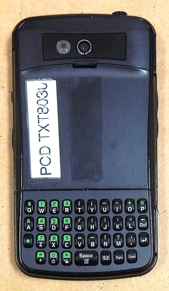 Pantech PCD Razzle TXT8030 - Black ( Verizon ) Very Rare Swivel Phone ...