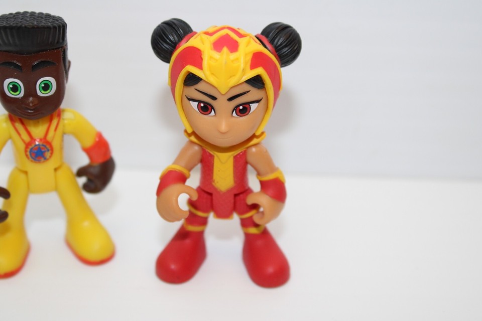 Disney PJ Masks Newton Star Theo & An Yu Anyu Hero Action Figure ...