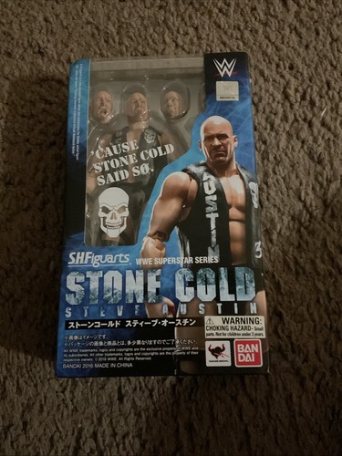 SH Figuarts WWE Stone Cold Steve Austin Superstar Series Bandai Action ...