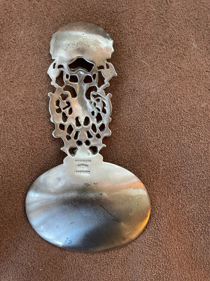 Gorham Decorative Wine Seashell Sterling Spoon | eBay