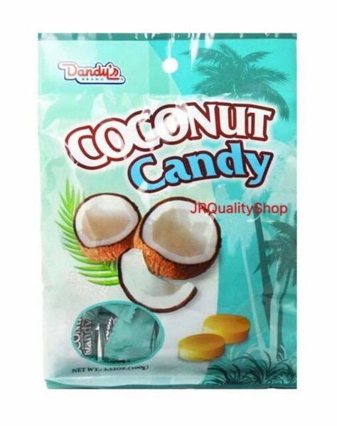 4 Bags Dandy's Dandys Coconut Hard Candy 3.52 Oz 21 Pcs for sale online ...